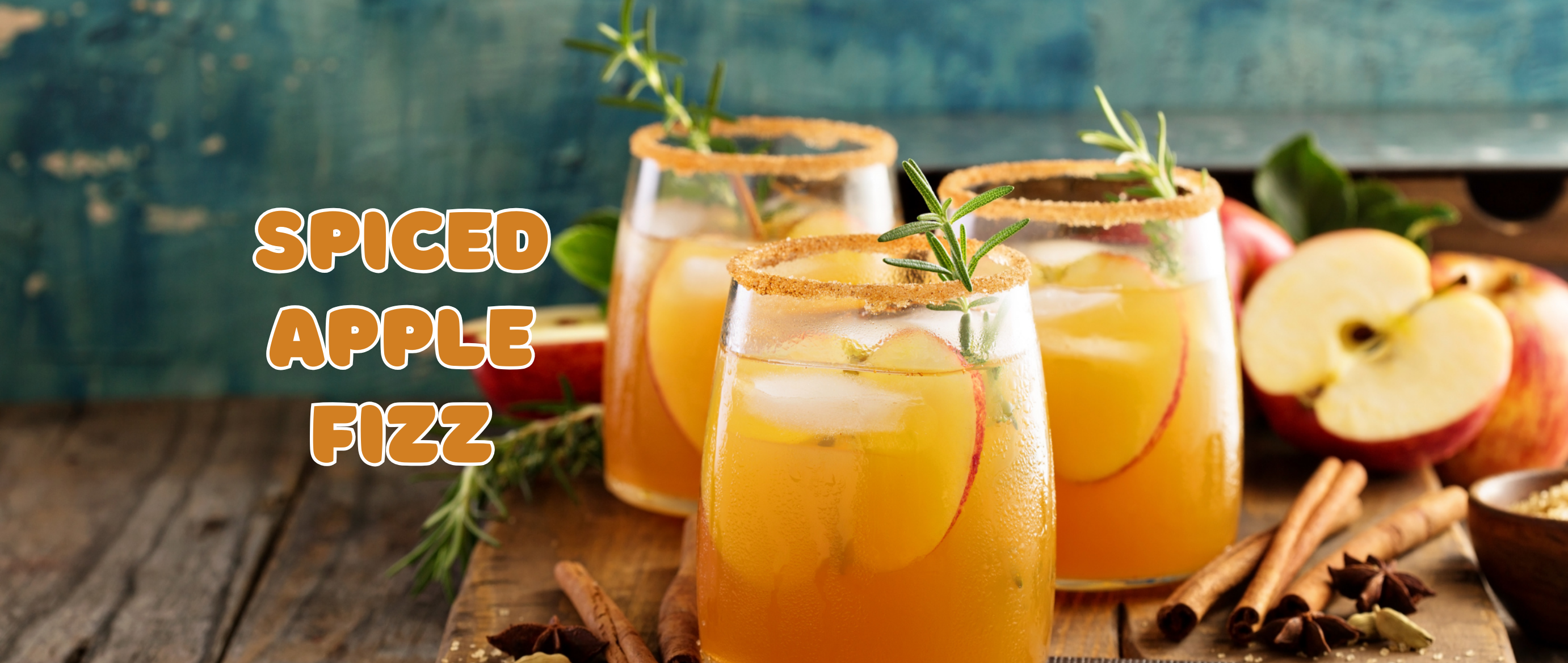 Cozy Up with This Sparkling Spiced Apple Fizz Recipe – Sodarizer ...