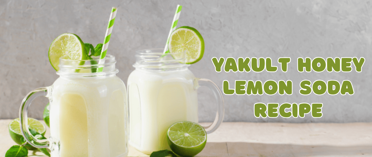 The Ultimate Bloat Buster: Yakult Honey Lemon Soda Recipe – Sodarizer ...